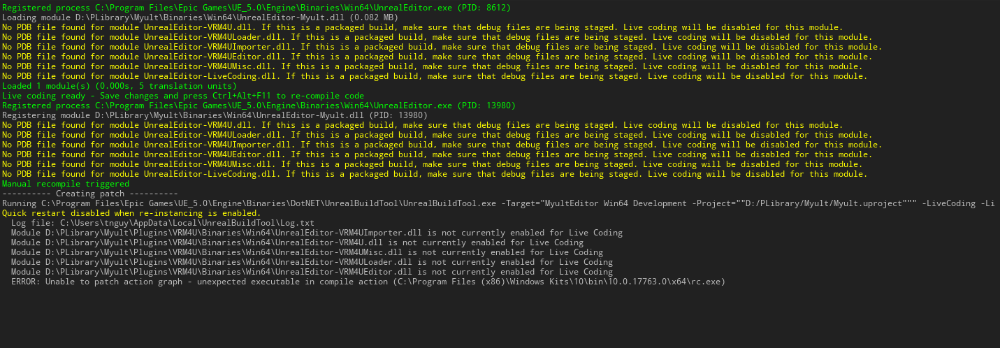 UE5.0.2 Compiling Error · Issue #179 · ruyo/VRM4U · GitHub