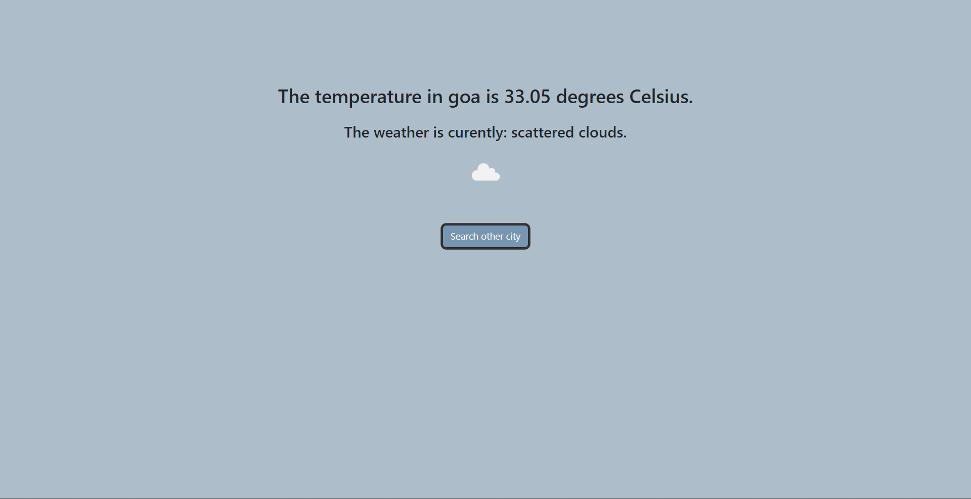 GitHub - Shyam-Sundar-Reddy/Weather-forcast-webApplication