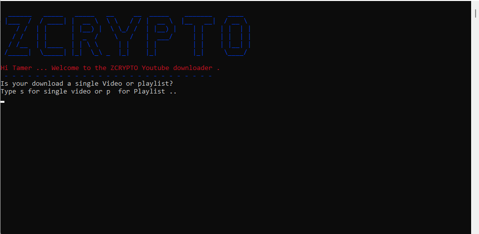 GitHub - TZacksEG/Youtube-Downloader: YouTube Downloader - Single ...