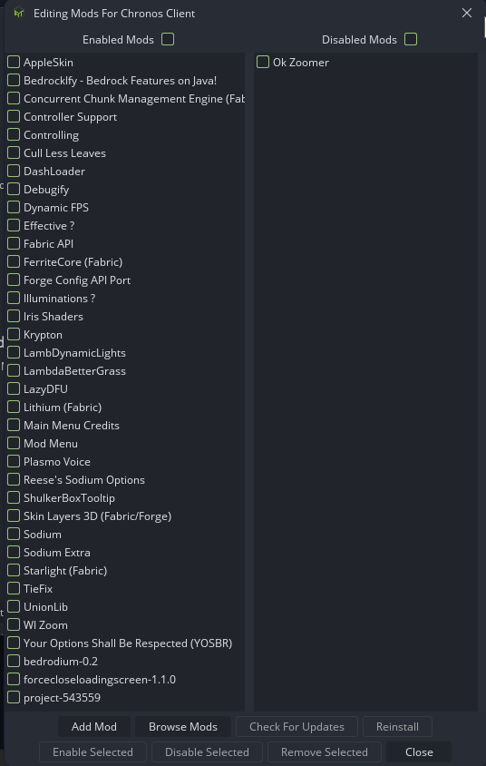 Minecraft crashing when loading controller support mod.. · Issue #46 ...