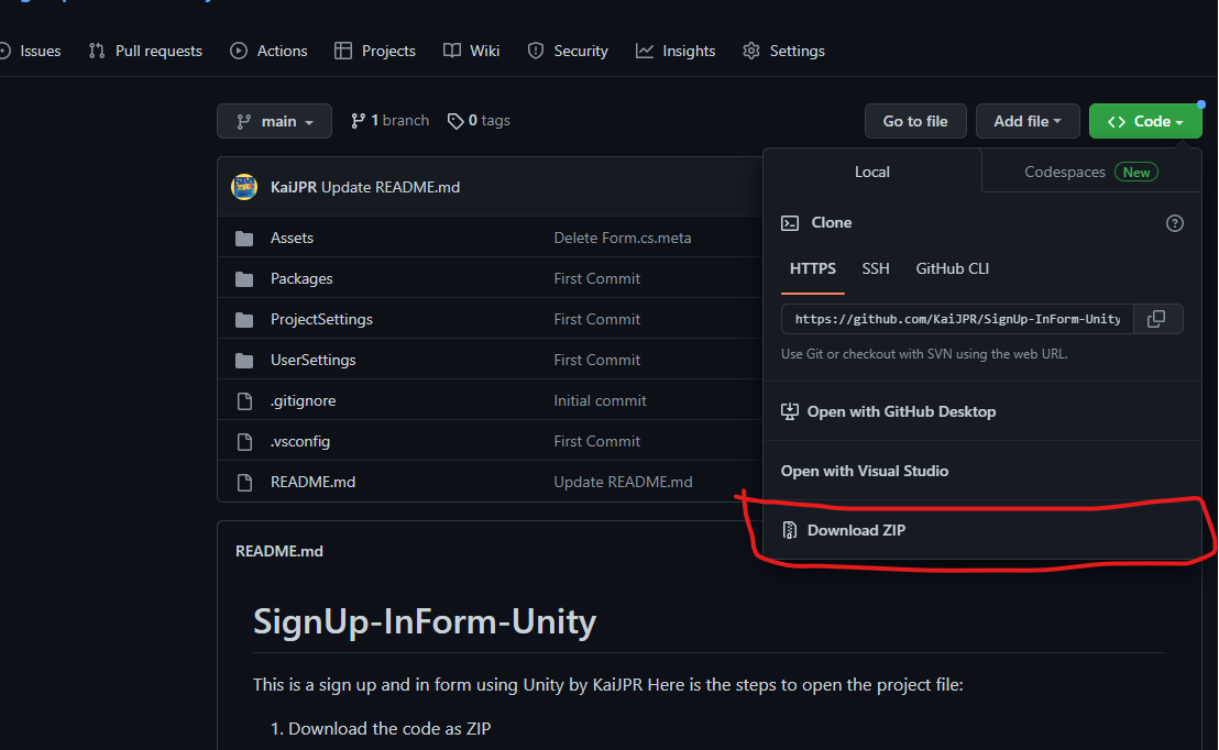 GitHub - KaiJPR/SignUp-InForm-Unity: This is a sign up and in form using Unity by KaiJPR