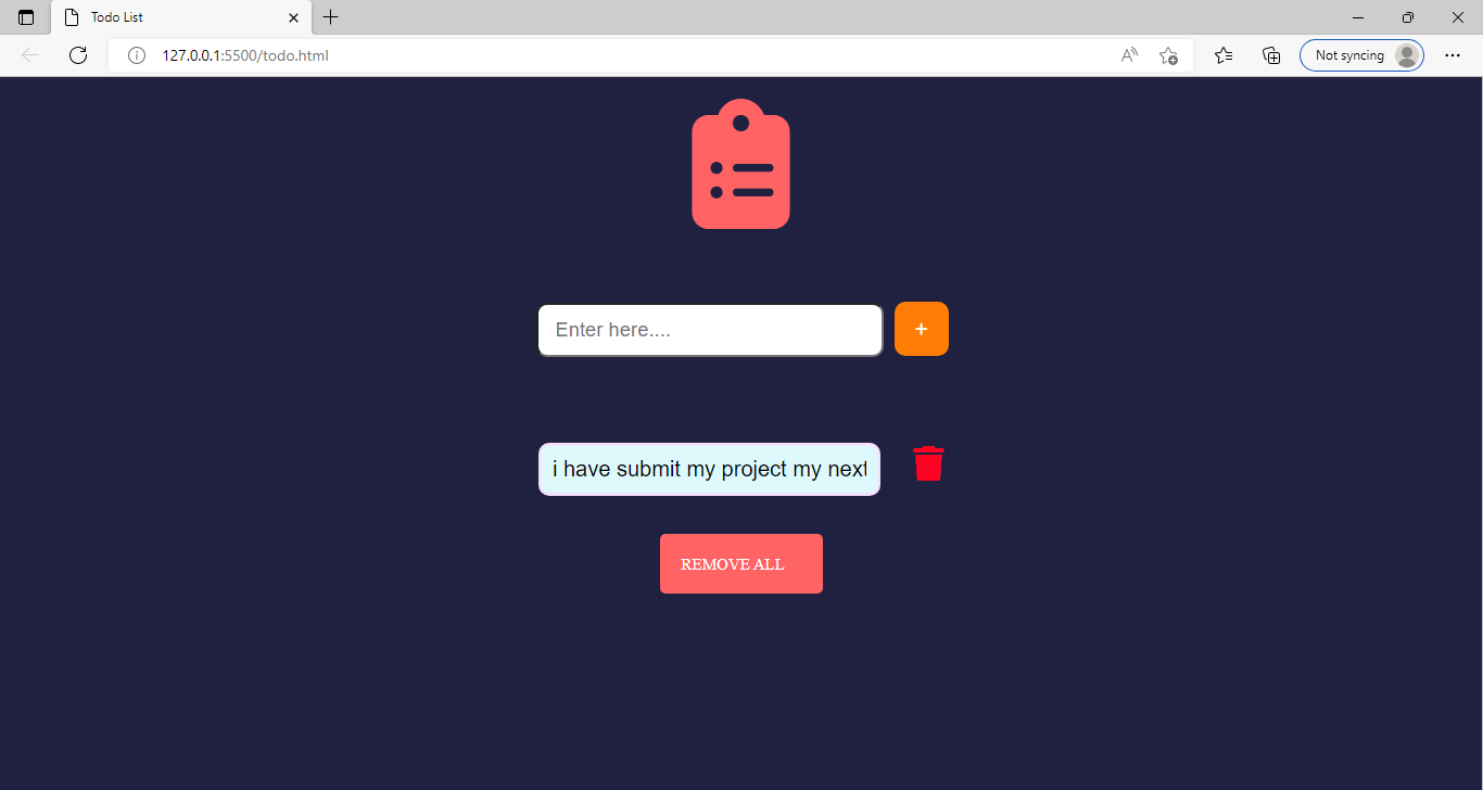 GitHub - SagarShinde7/Todo-List