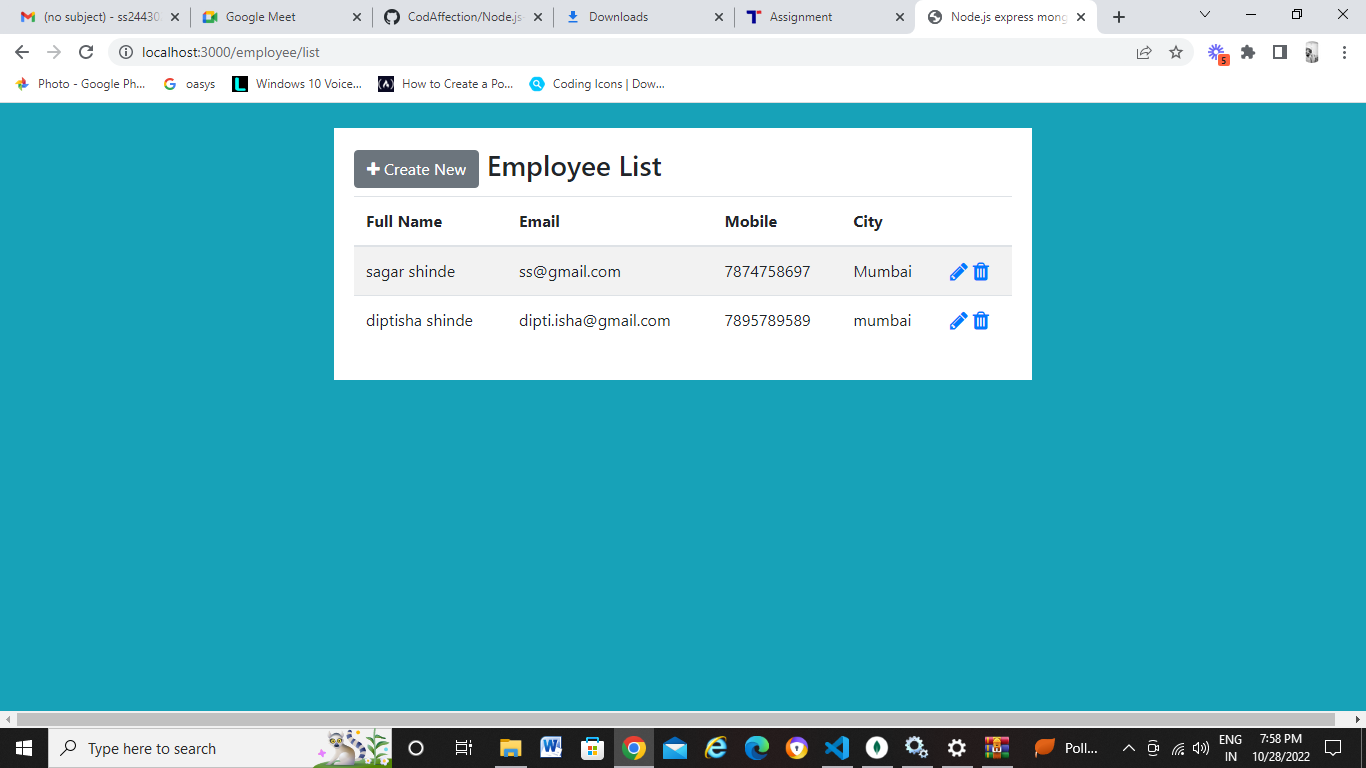 Github Sagarshinde7crud Application 