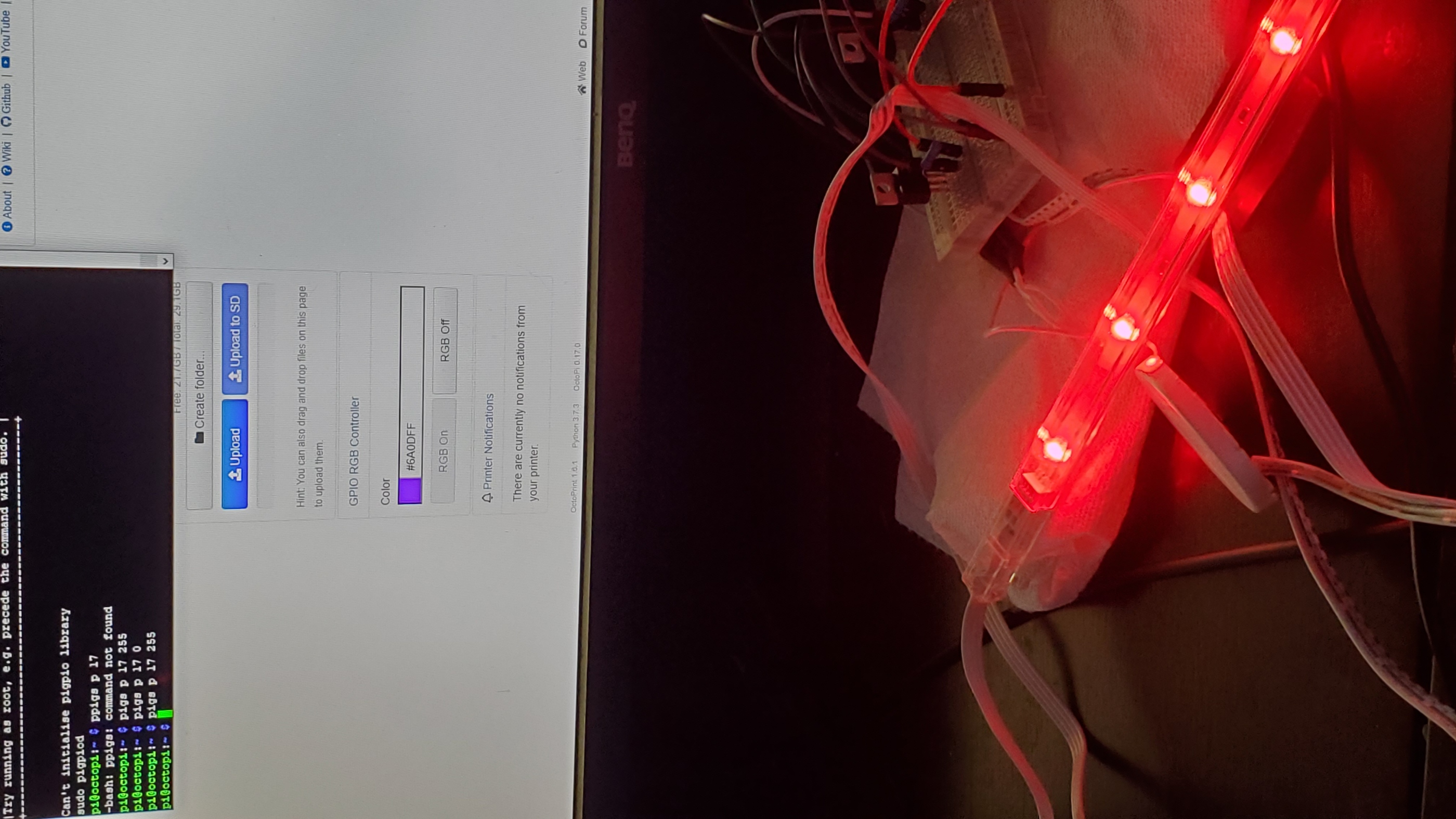 Keeps crashing my octoprint server, seems to do so by disabling wifi, but I think its just a ...