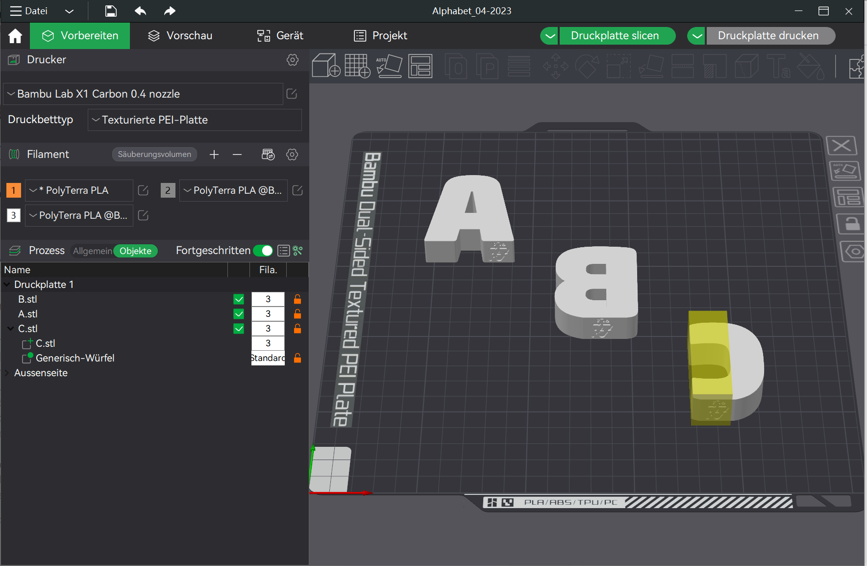 After reopening a Bambu Studio 3mf file the stl objects are in reduced ...