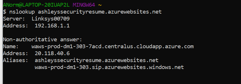 GitHub - anorman318/Securing-Cloud-Applications: Used Microsoft Azure to build and host my own ...