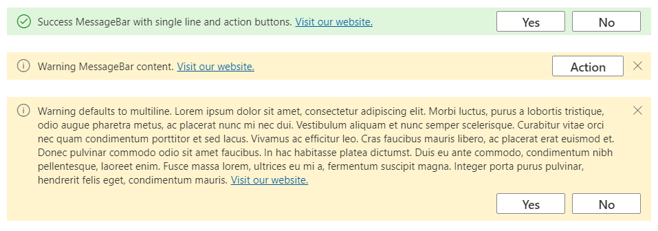 Ability to add button to the MessageBar · Issue #465 · bitfoundation/bitplatform · GitHub