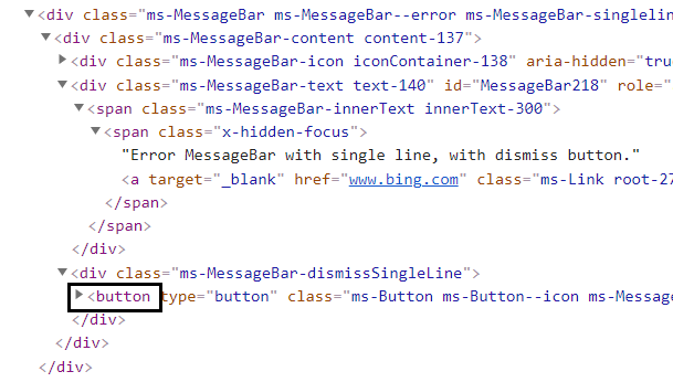 HTML Semantic Elements is not followed in BitMessageBar component · Issue #466 · bitfoundation ...