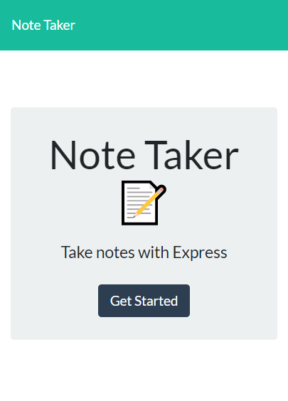GitHub - Rdeaki/Note-Taker