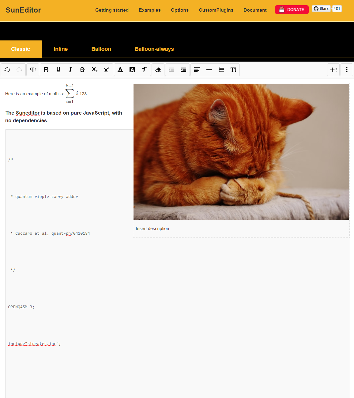 Unable to paste code into a Code block · Issue #606 · JiHong88/suneditor · GitHub