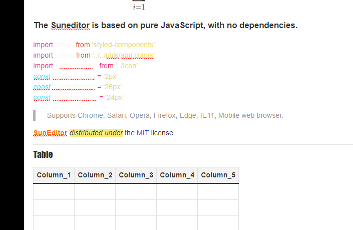 Unable to paste code into a Code block · Issue #606 · JiHong88/suneditor · GitHub