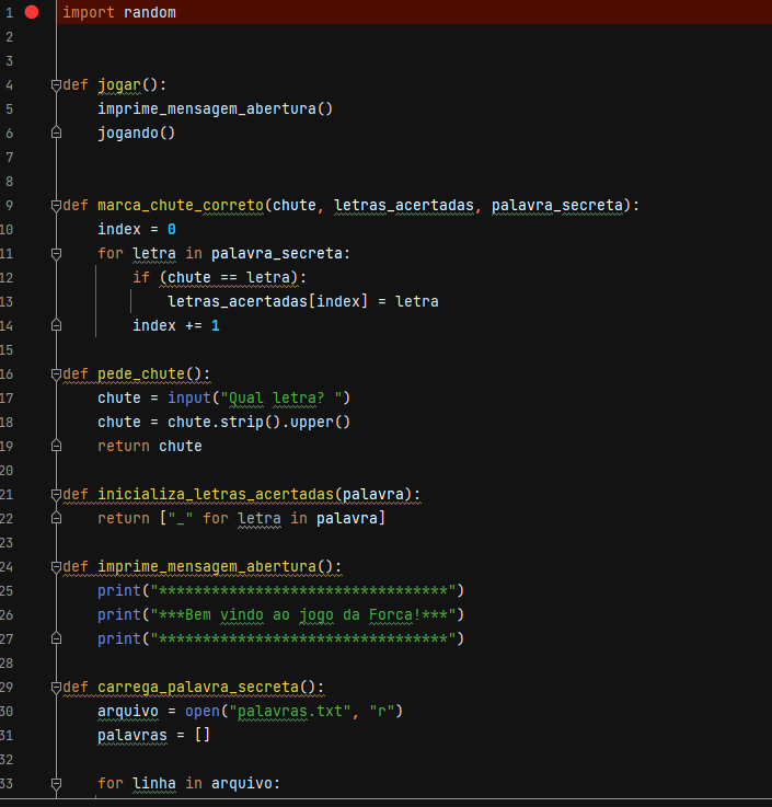 GitHub - DiogotBatista/Jogo-da-Forca: Jogo da forca desenvolvido no ...