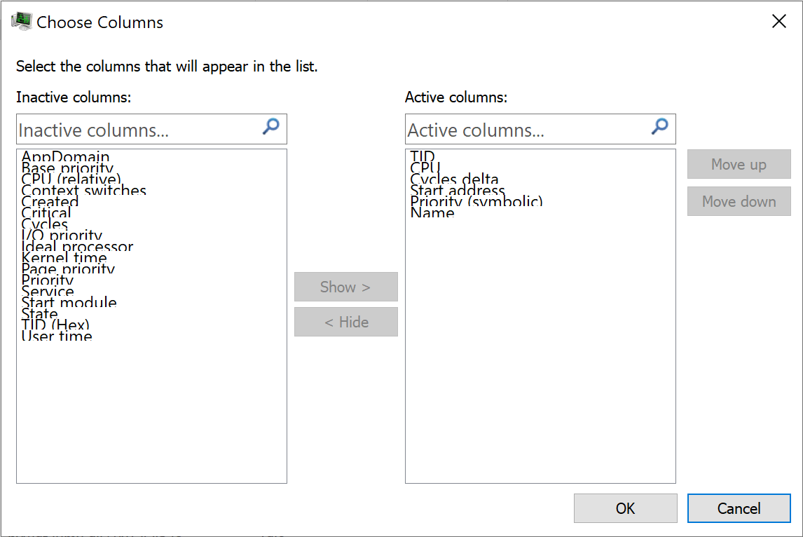 Choose Columns view is not DPI aware · Issue #782 · winsiderss ...