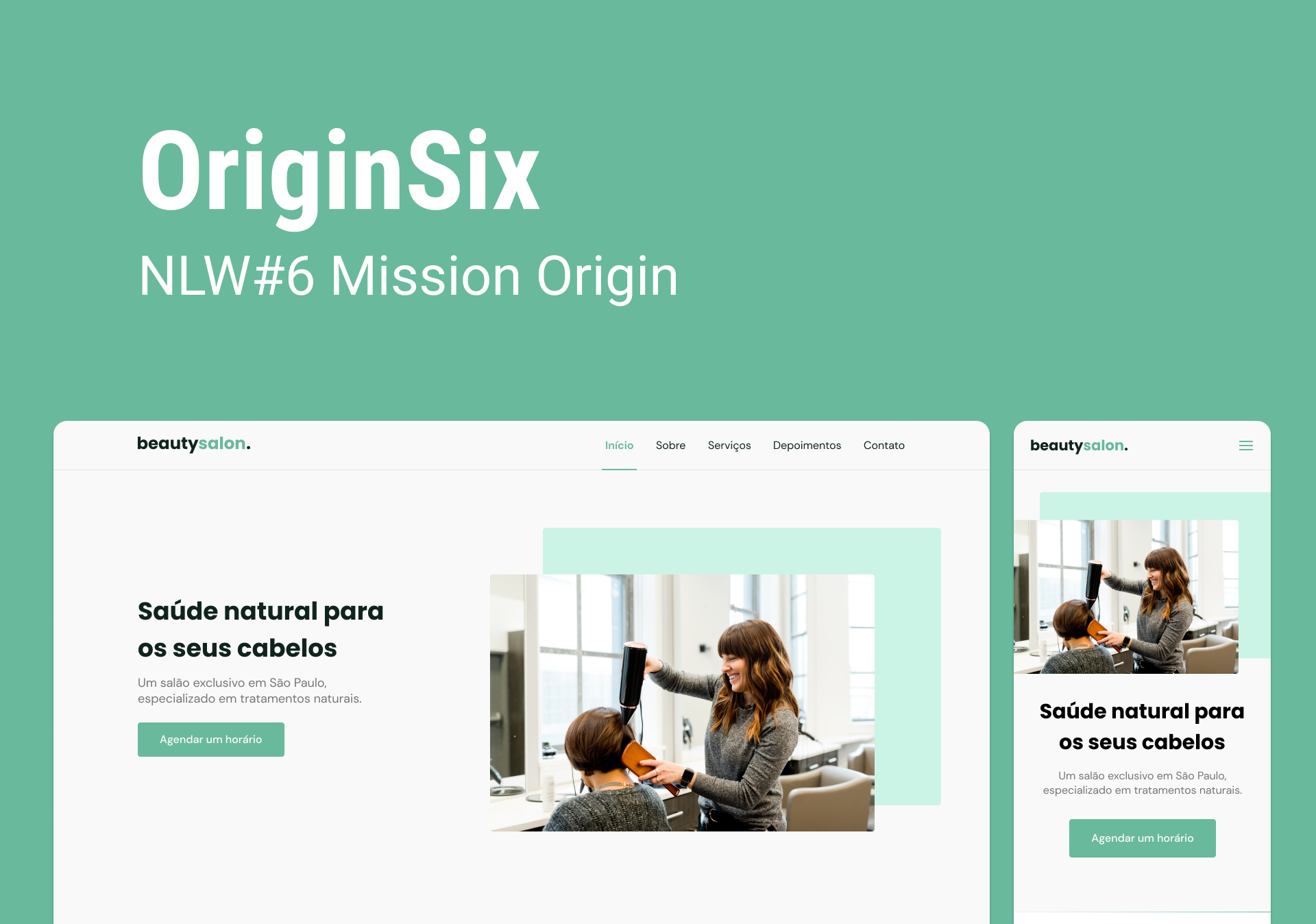 GitHub - andreviapiana/BeautySalon---NLW06-Origin: O BeautySalon é uma página institucional no ...