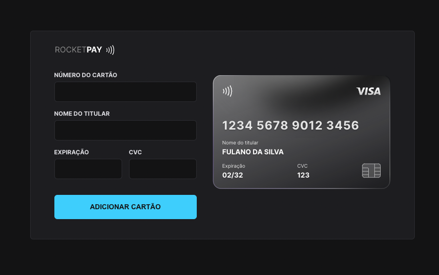 GitHub - andreviapiana/ExplorerLab-01: O Rocketpay é um componente que simula o formulário de ...