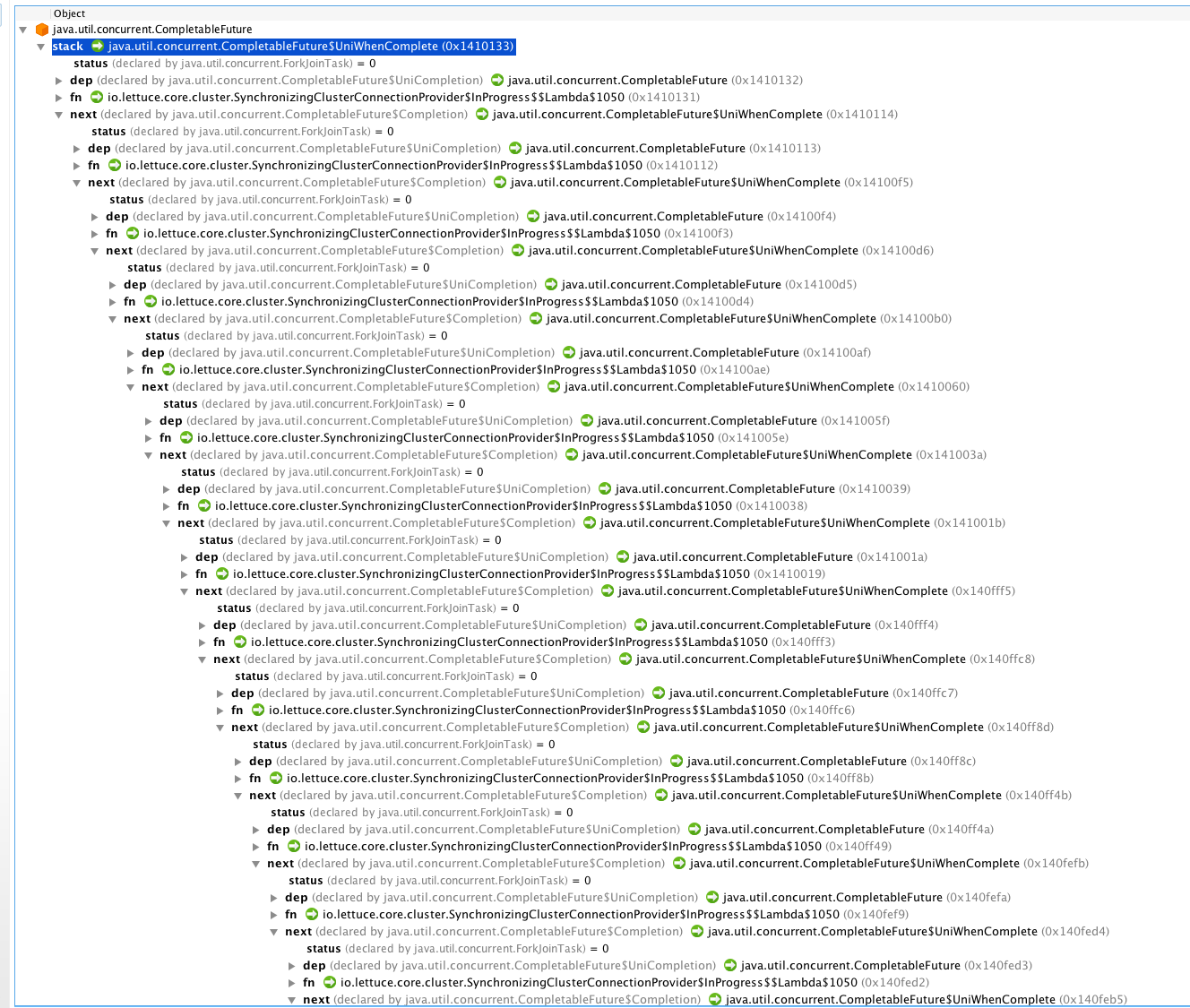 Lettuce Cluster Multiget Rediscommandtimeoutexception Cause Memory Leak