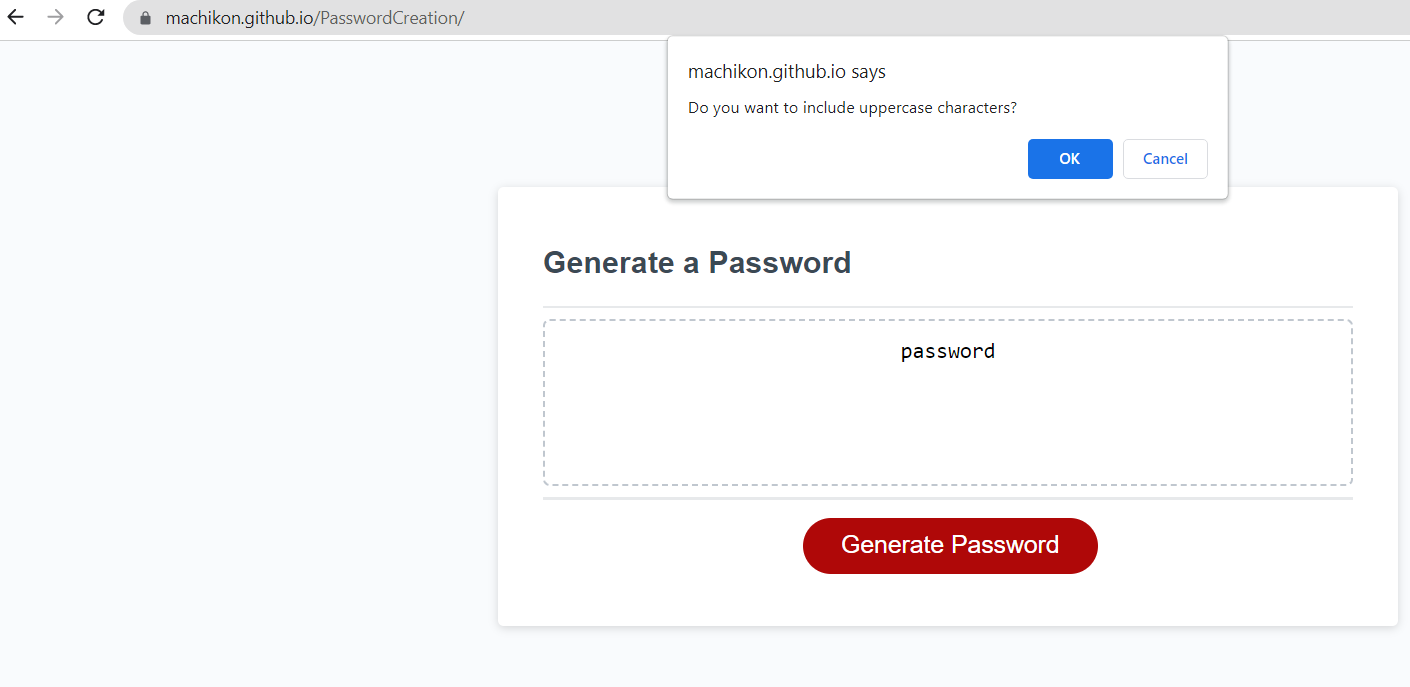 GitHub - Machikon/PasswordCreation