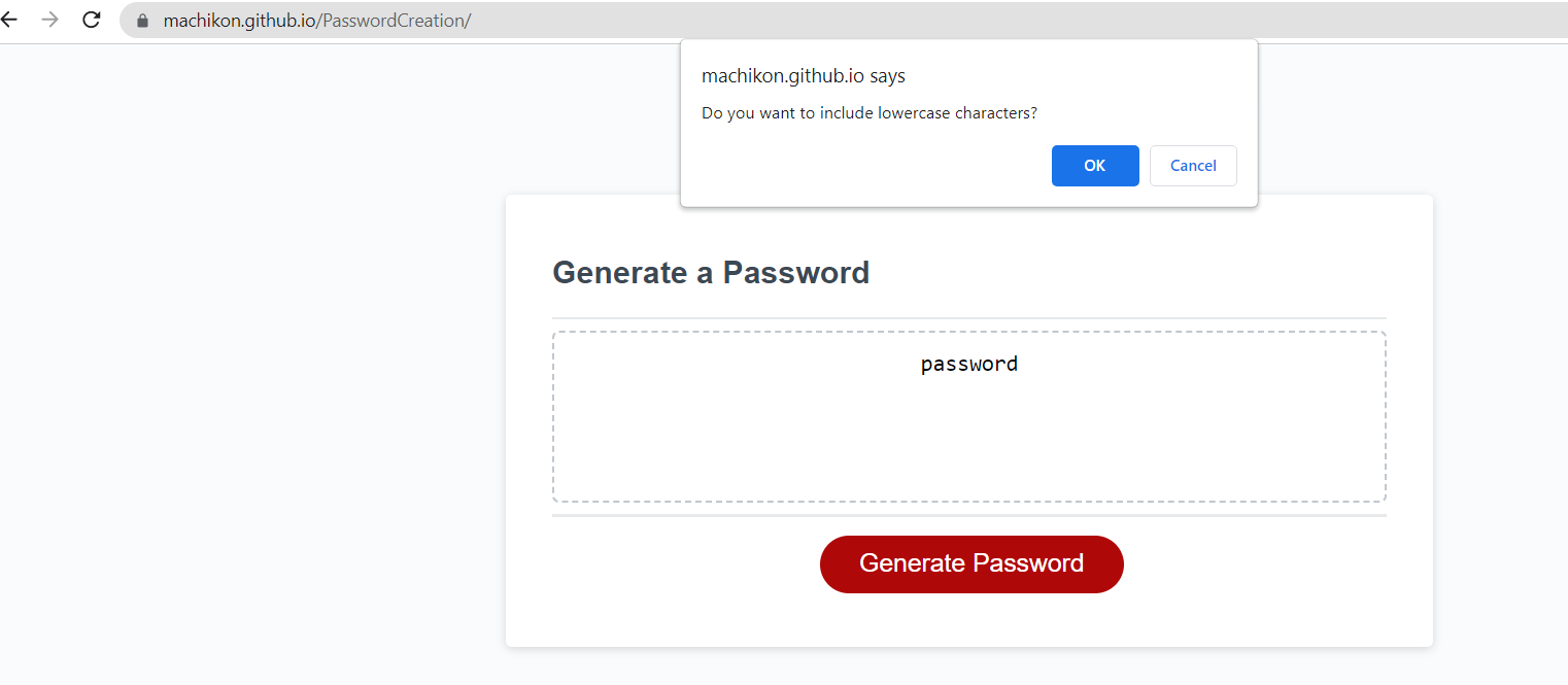 GitHub - Machikon/PasswordCreation