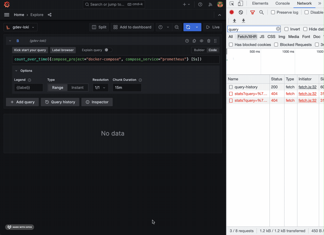 Loki: Query Splitting - Display progress of sub-requests · Issue #65104 · grafana/grafana · GitHub