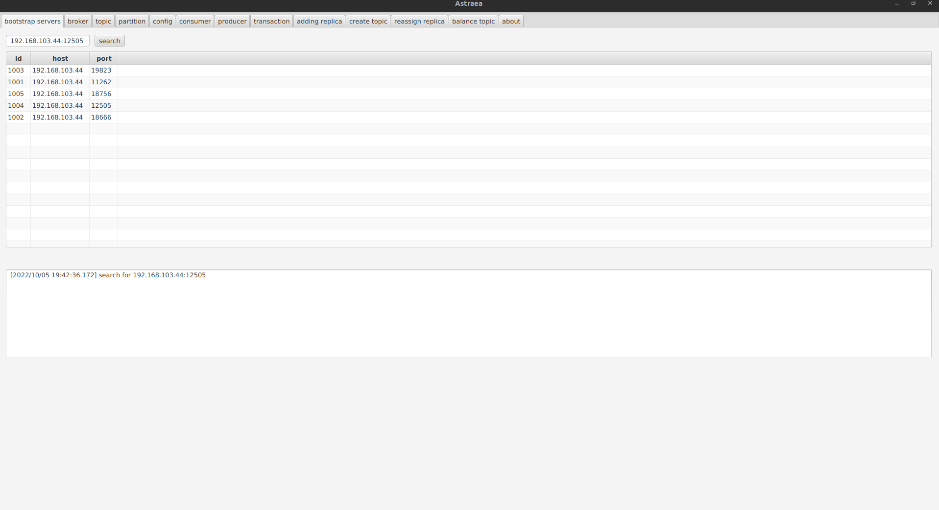 協助測試GUI · Issue #824 · opensource4you/astraea · GitHub