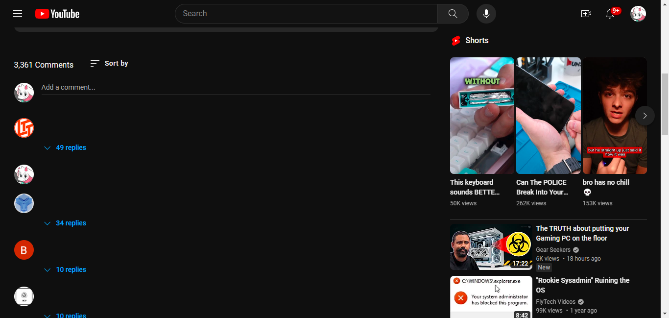 youtube.com: breakage · Issue #18937 · uBlockOrigin/uAssets · GitHub