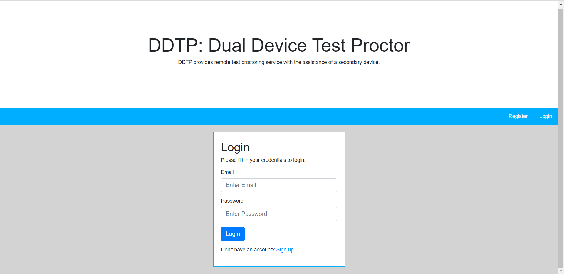 GitHub - JianPublisher/Exam-Proctor-Website: Exam Proctor Website is a ...
