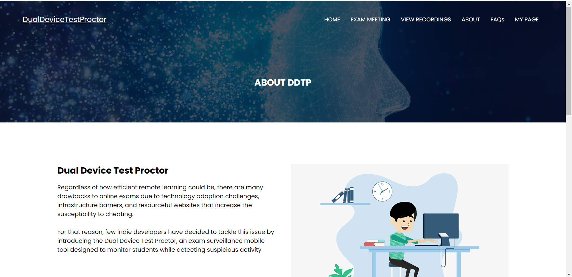 GitHub - JianPublisher/Exam-Proctor-Website: Exam Proctor Website is a ...