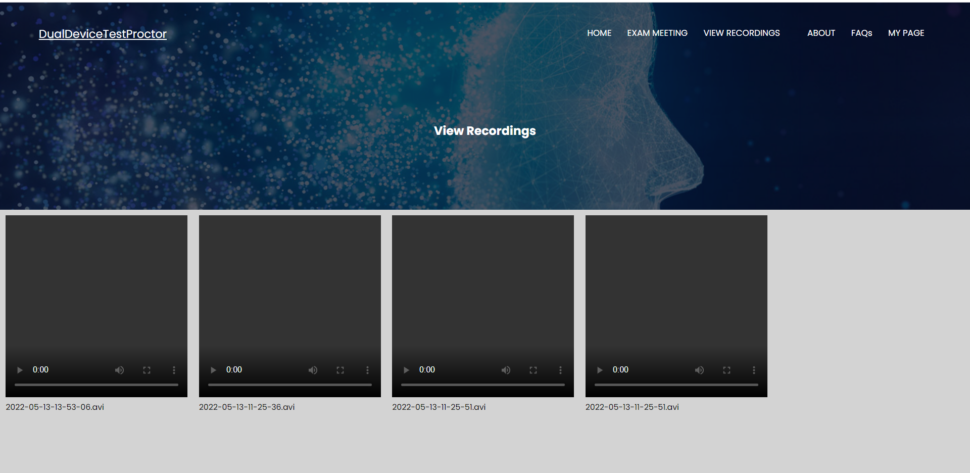 GitHub - JianPublisher/Exam-Proctor-Website: Exam Proctor Website is a ...