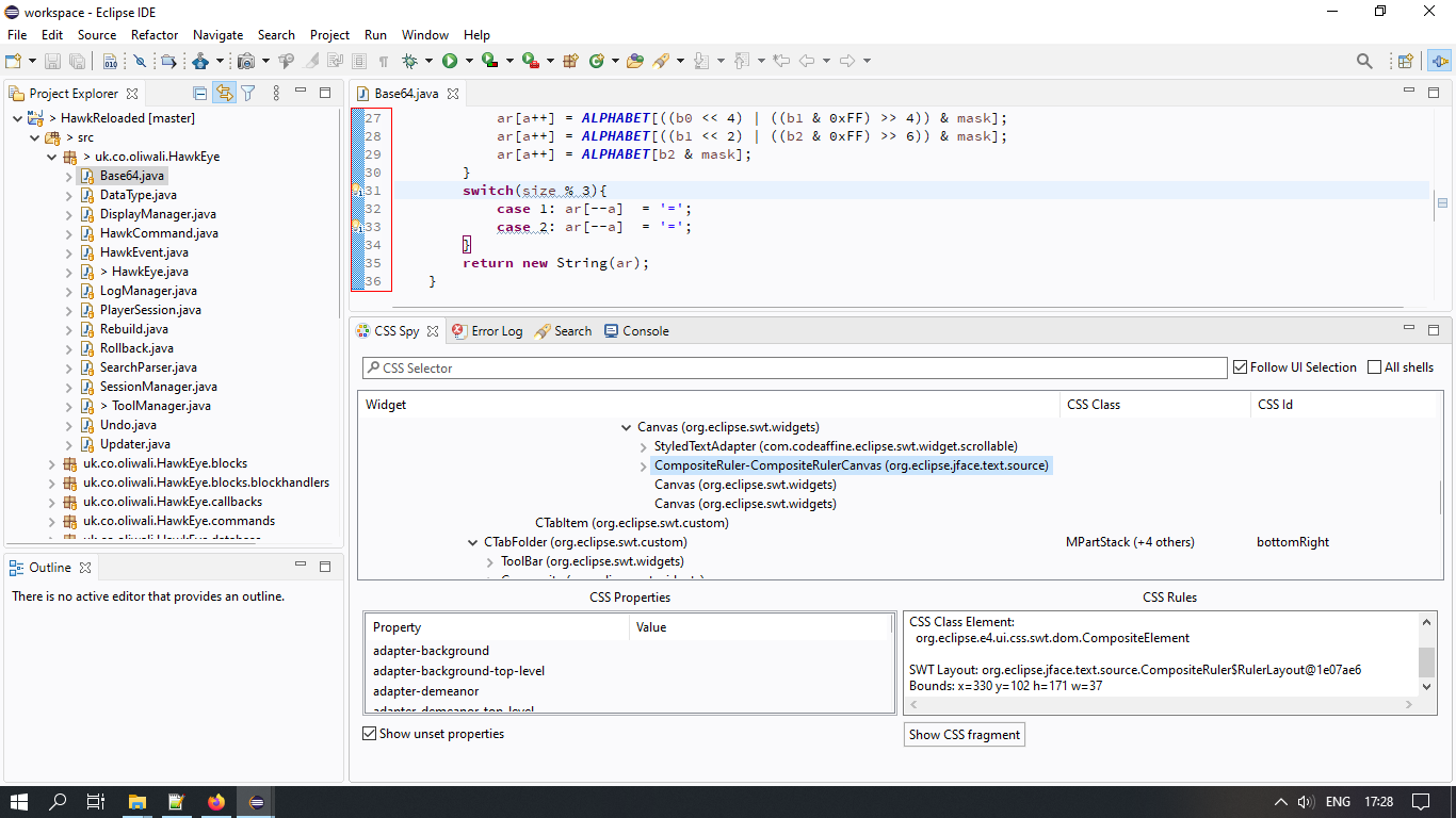 StyleText rendering issue with the FlatScrollBar · Issue #87 · fappel/xiliary · GitHub