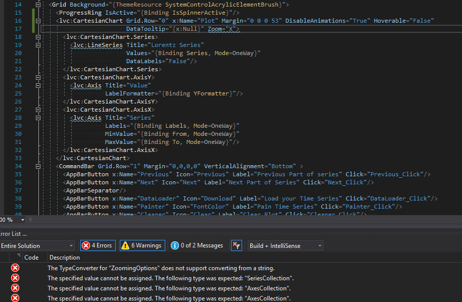 Bug: broken Visual Studio Designer ofr UWP · Issue #776 · Live-Charts ...