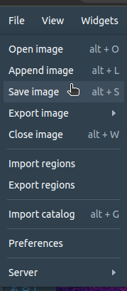 refine the context order in the File menu · Issue #2092 · CARTAvis ...