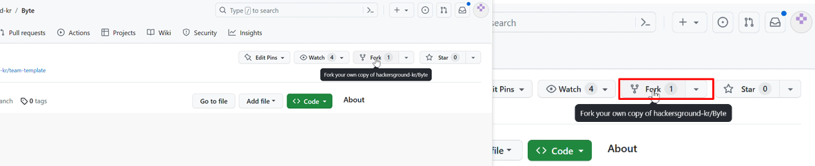 GitHub - hackersground-kr/Byte