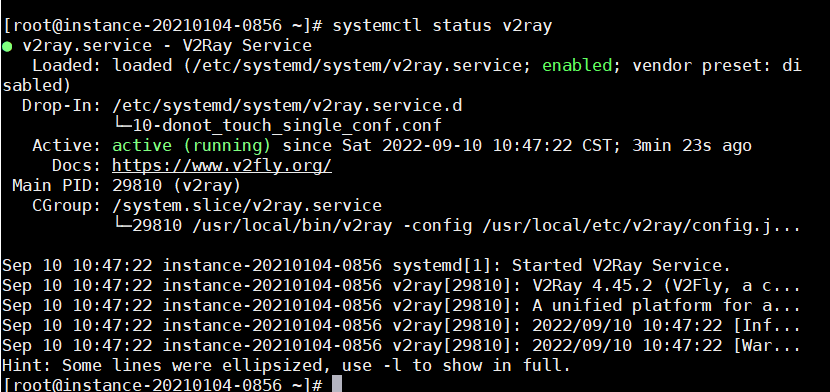 升级服务器内核及脚本后，状态显示未运行，重装还是没有解决 · Issue #926 · 233boy/v2ray · GitHub