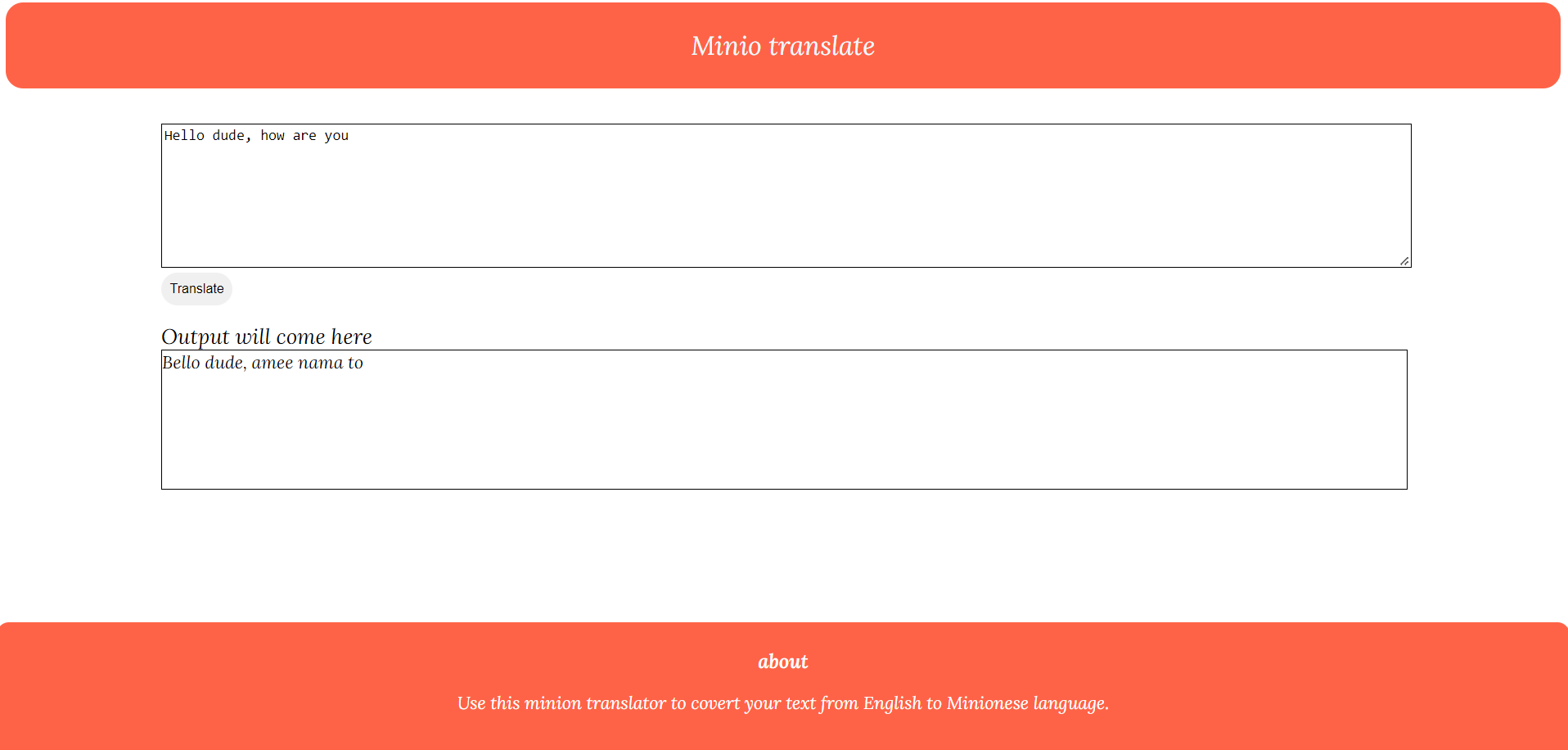 GitHub - Ashh21/Minion-translate: Translator app
