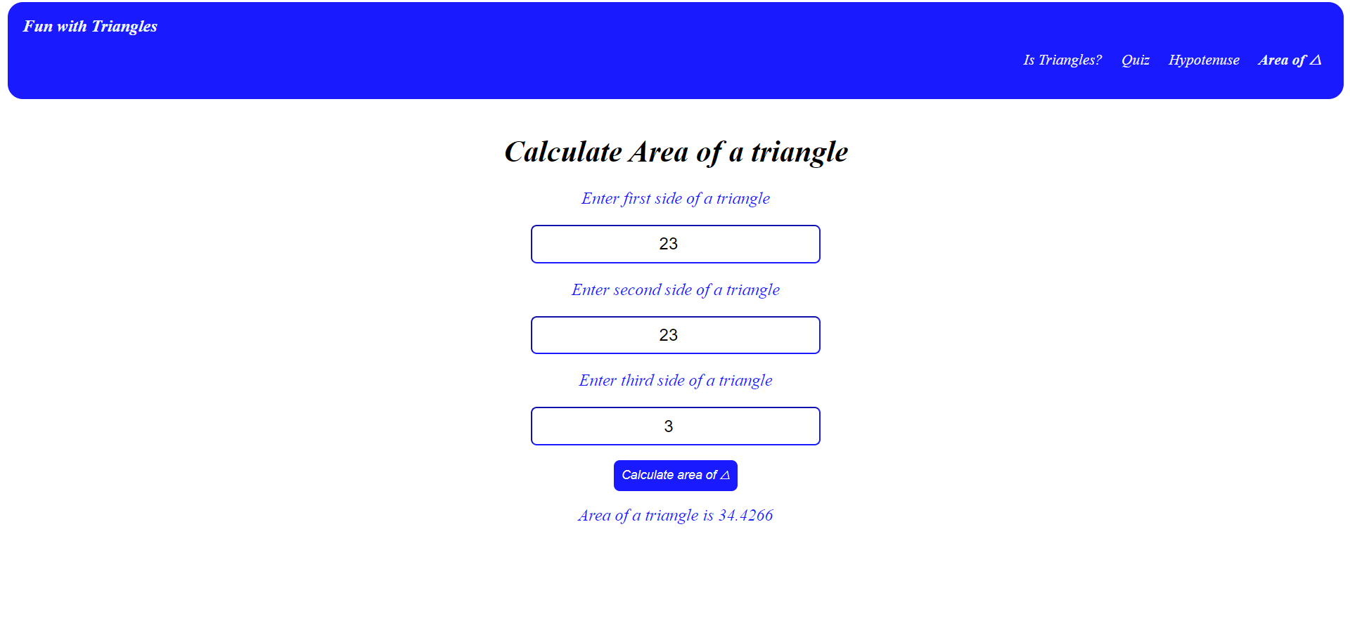 GitHub - Ashh21/Fun-triangles: game on triangles