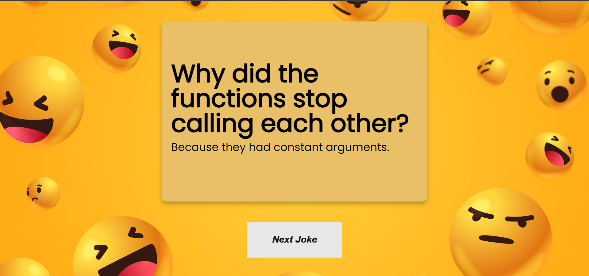 GitHub - DSAGOD/DevJokes: Random developer joke generator