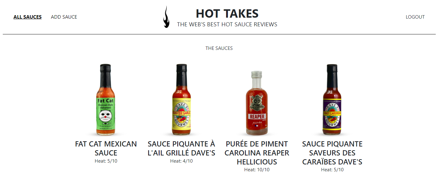 GitHub - Patariom/Piiquante: Projet 6 de la formation Développeur Web d'OpenClassrooms