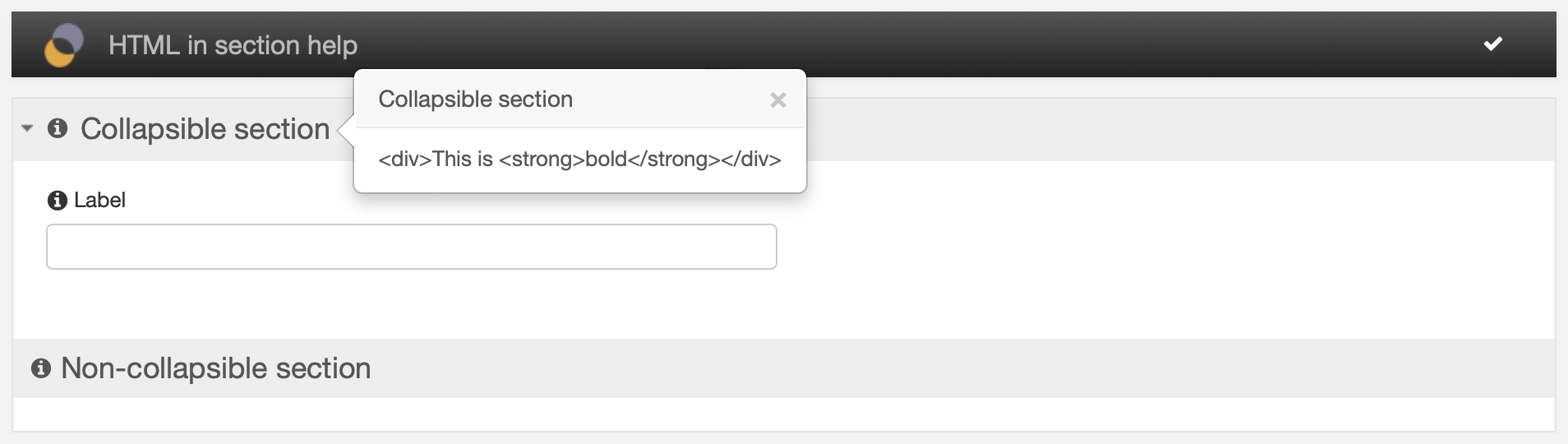 Section Help Using Html Incorrectly Shows Markup · Issue 5168 · Orbeonorbeon Forms · Github