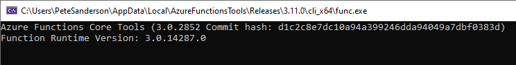 3.0.2852 Utilities.cs · Issue #2187 · Azure/azure-functions-core-tools · GitHub