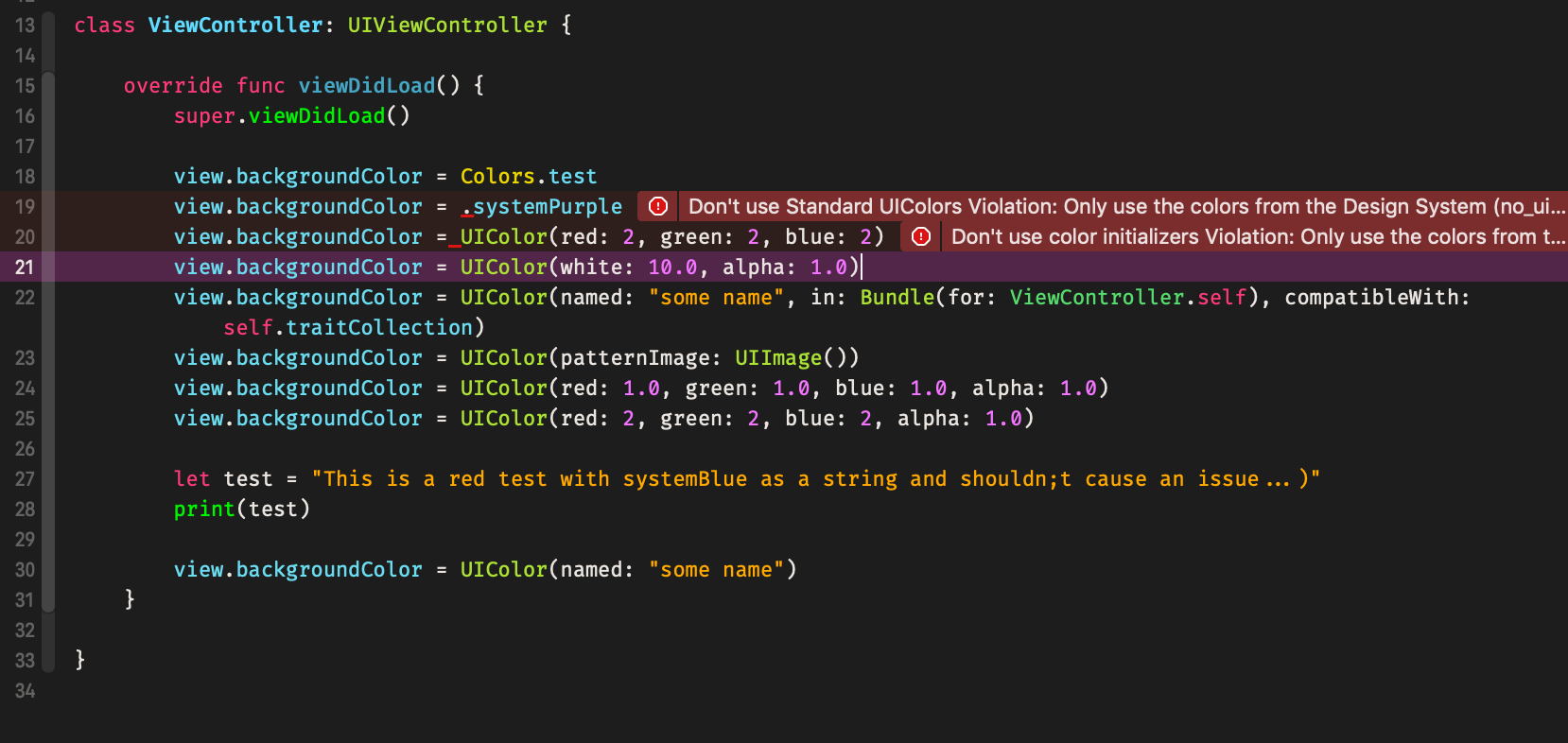 Custom rule only matches once · Issue #2863 · realm/SwiftLint · GitHub