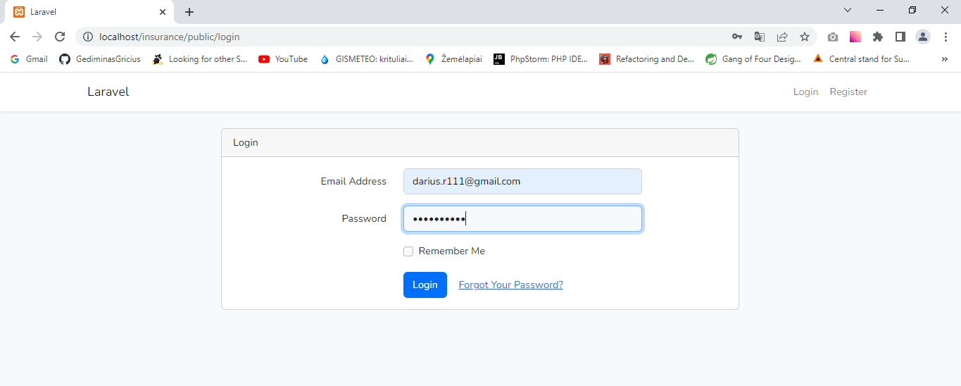 GitHub - Dariusr111/insurance: Php-Laravel-MySql-crud