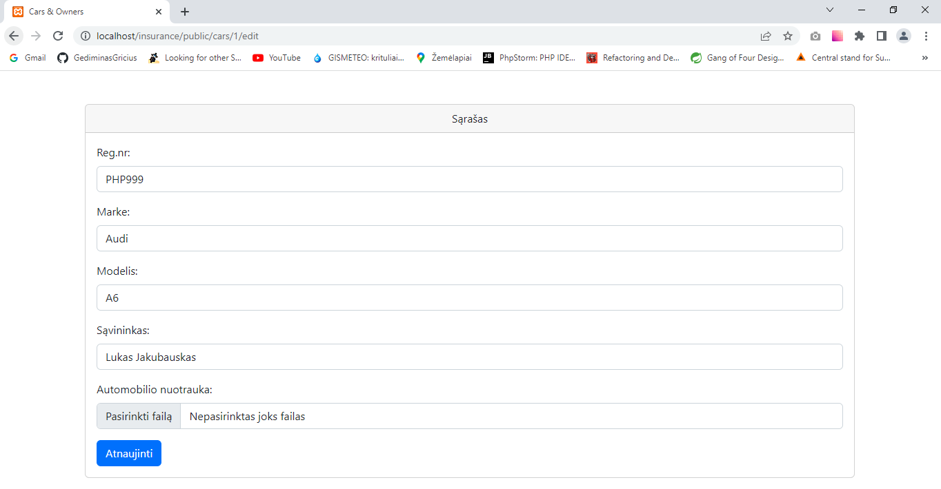 GitHub - Dariusr111/insurance: Php-Laravel-MySql-crud
