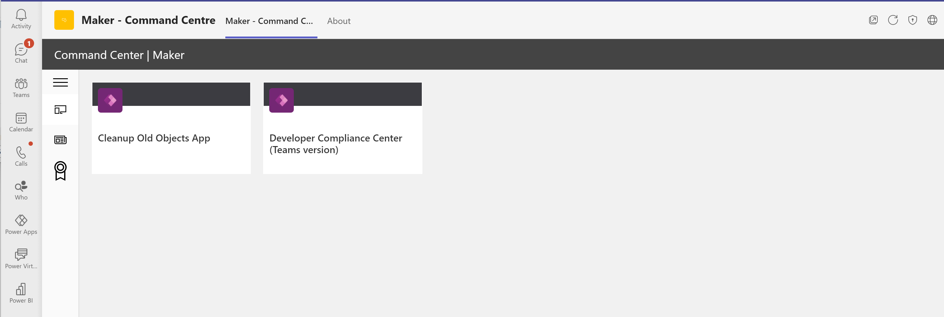 [CoE Starter Kit - BUG] Launching an App from Maker Command Center in Teams requires signing up ...