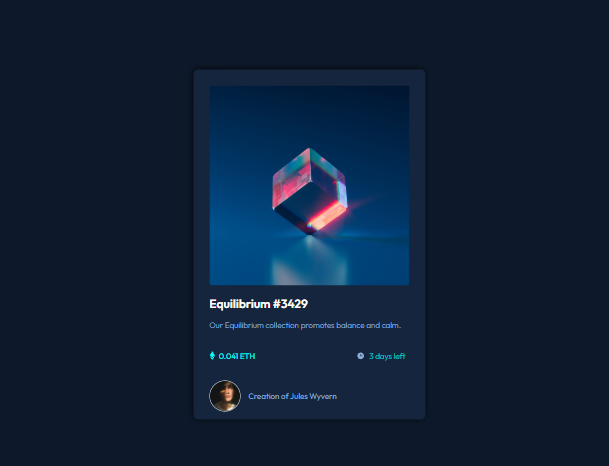 GitHub - devjhonluna/nft-preview-card-component-main