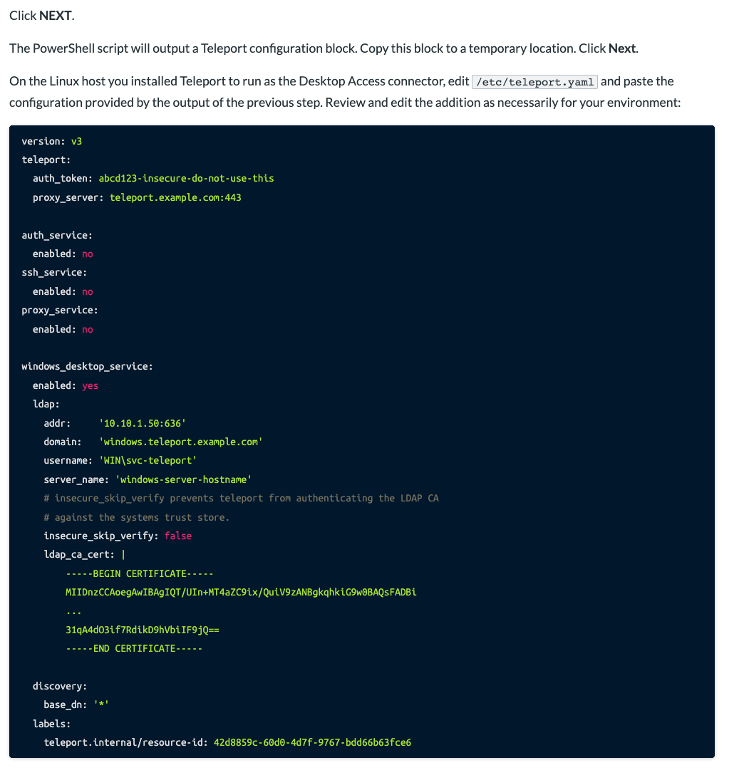 Documentation Improvement: Desktop Access with Active Directory (Discovery) · Issue #24074 ...