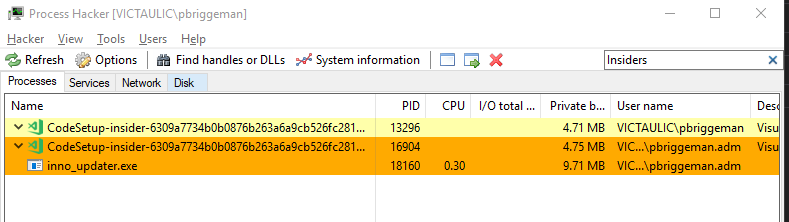 Background updater can't delete Code.exe · Issue #43612 · microsoft/vscode · GitHub