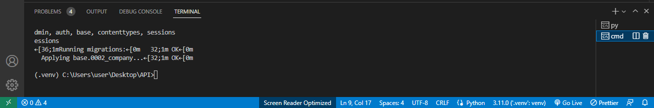 Pylance Cant Detect Django Rest Framework When Using Environment