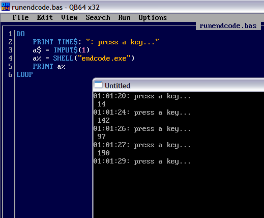 Update Wiki Page for SHELL (function) · Issue #35 · QB64Team/qb64 · GitHub