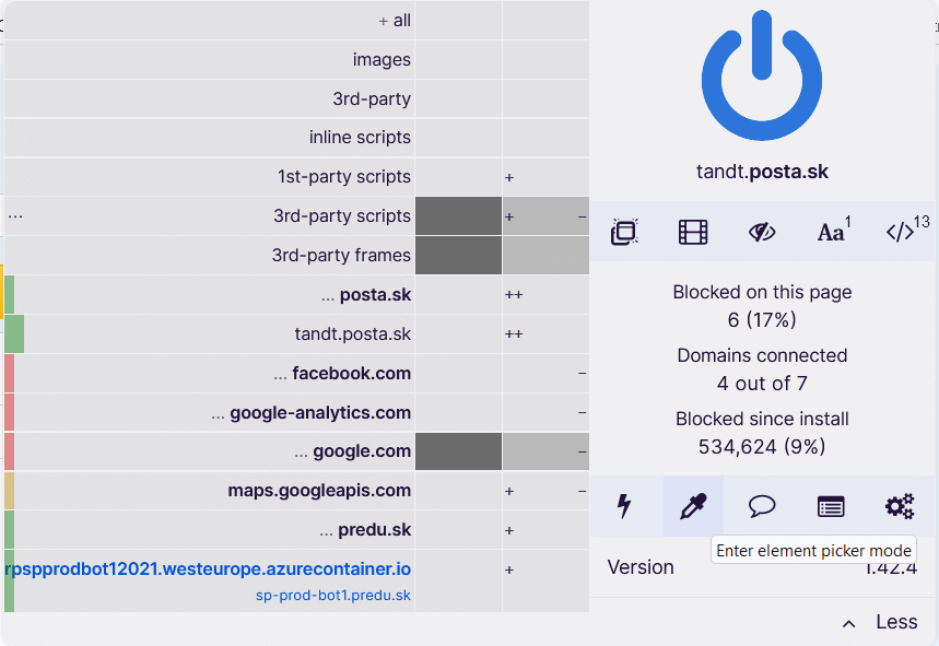 tandt.posta.sk: breakage · Issue #13599 · uBlockOrigin/uAssets · GitHub