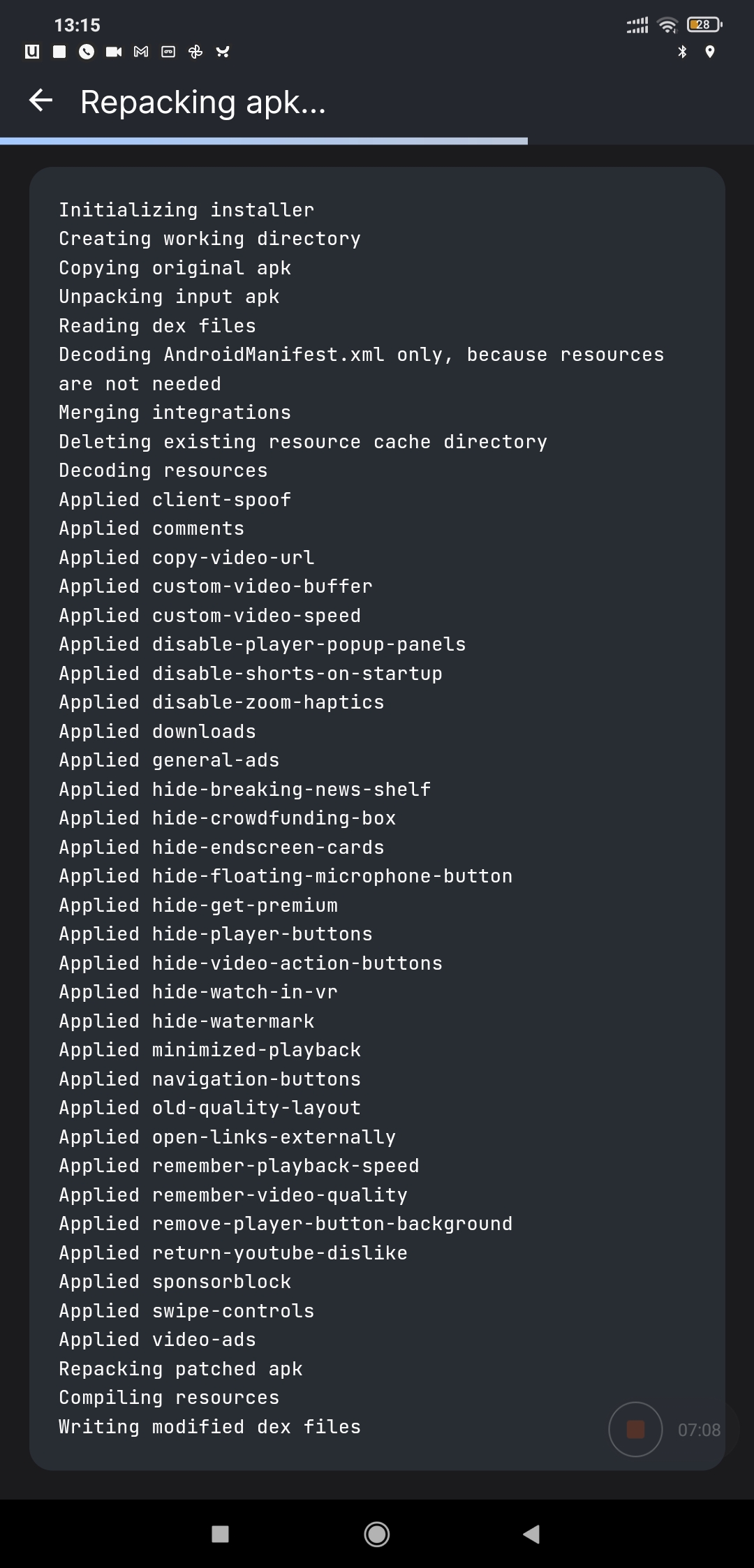 bug: patch return-youtube-dislike fails · Issue #2123 · ReVanced/revanced-patches · GitHub